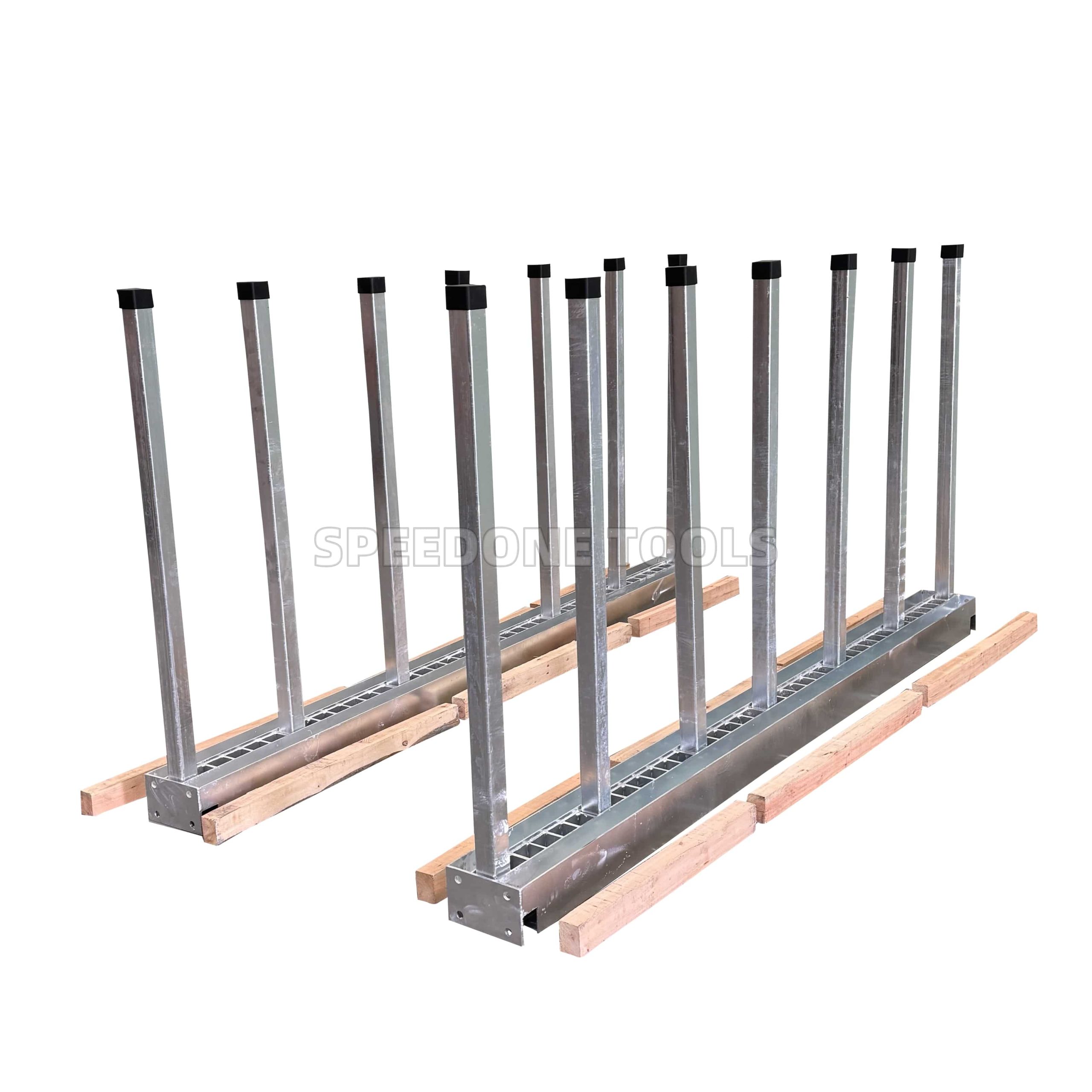 CXCC- GB Galvanized Slab Storage Rack With Timber-Ready Ground Rails ...