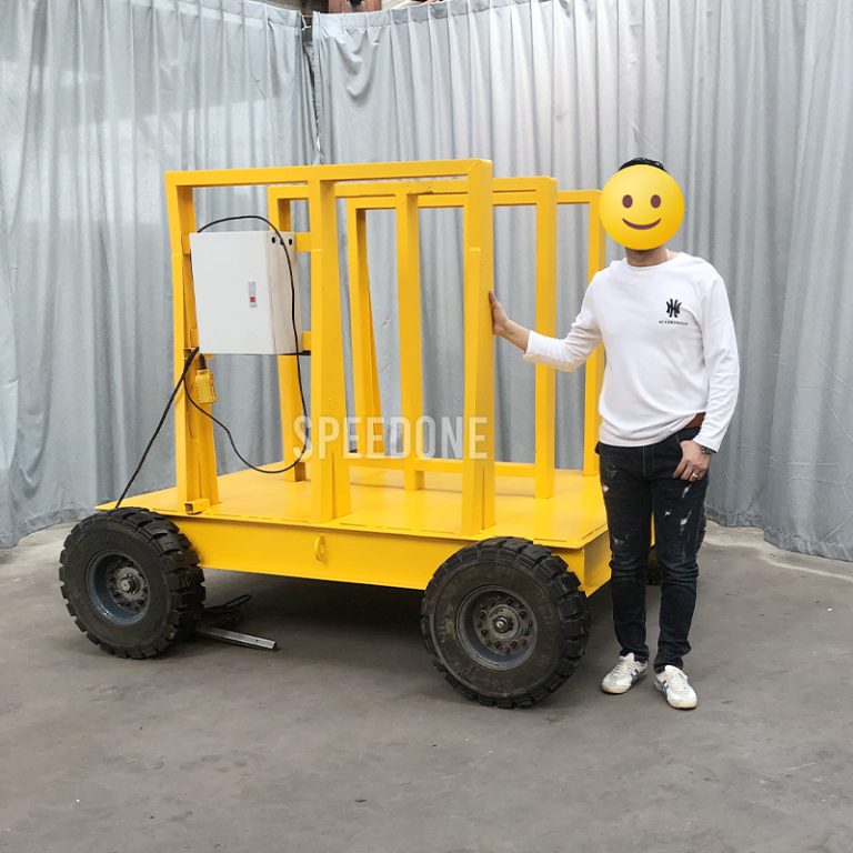 Electric Stone Slab Transporter For Granite & Marble Bundles | Speedone