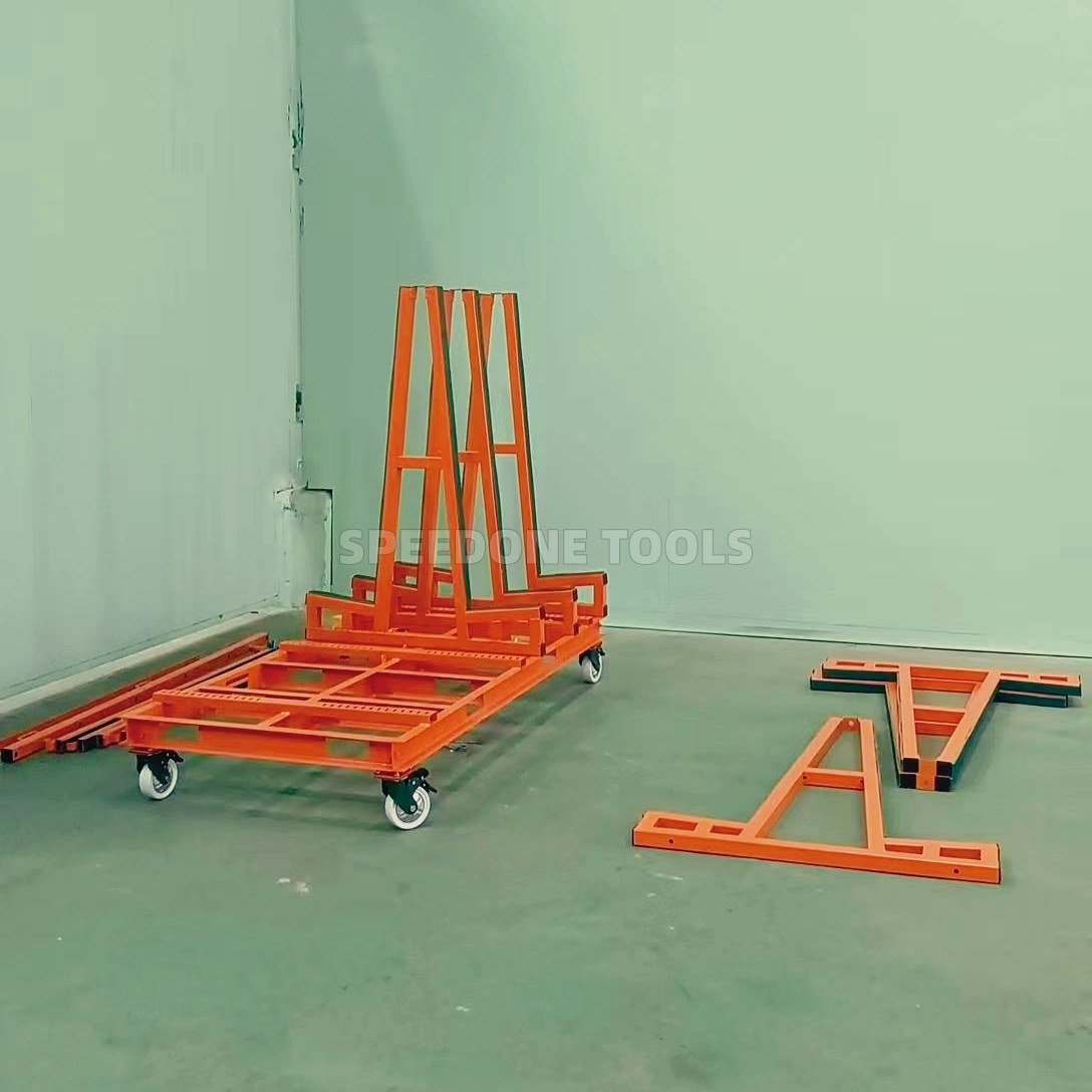 🏭 SPEEDONE DBYS-A Pro Slab Transport Cart | Elevated A-Frame Design ...