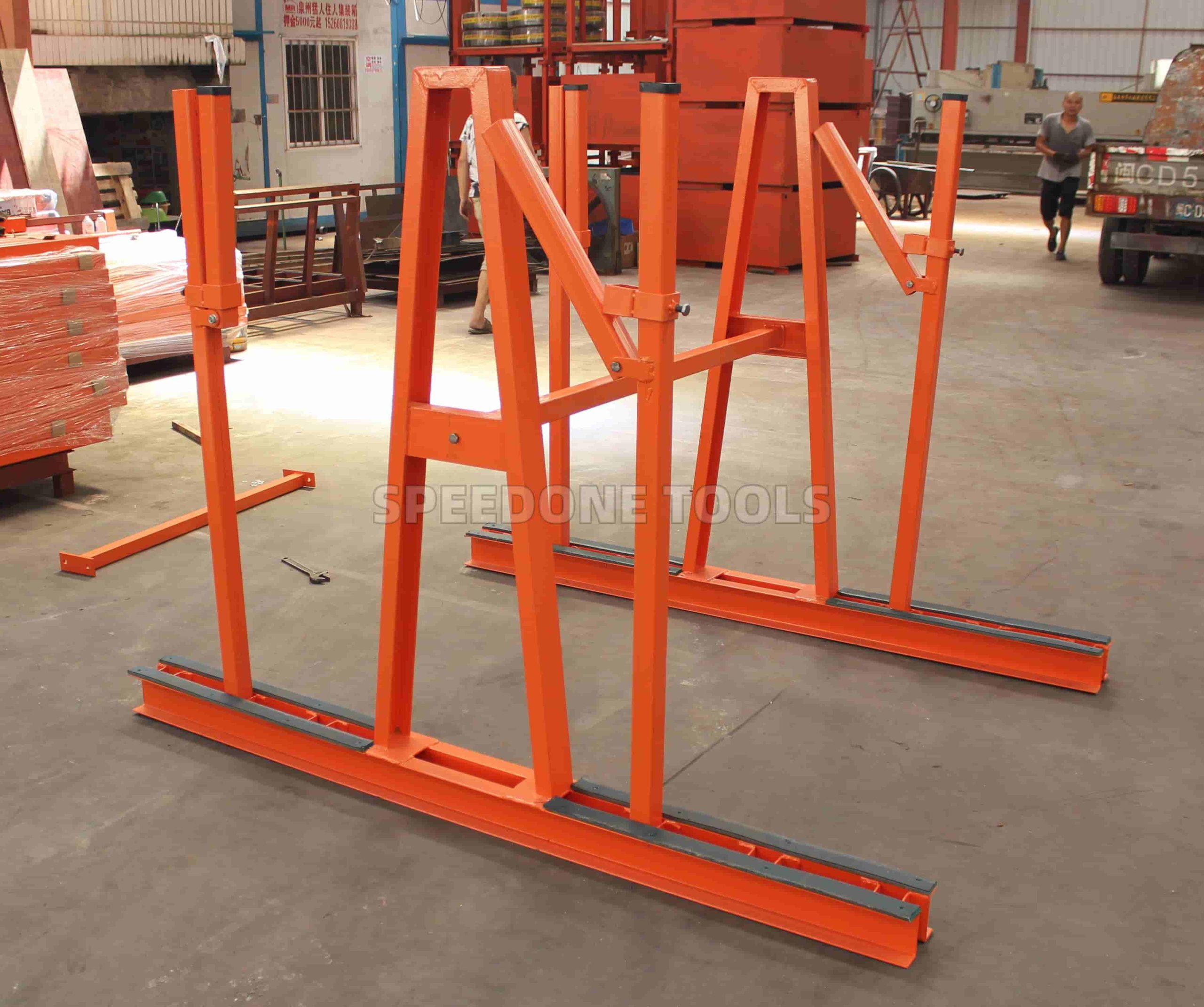 AJ-N A-Frame Slab Storage Rack With Adjustable Safety Poles ...