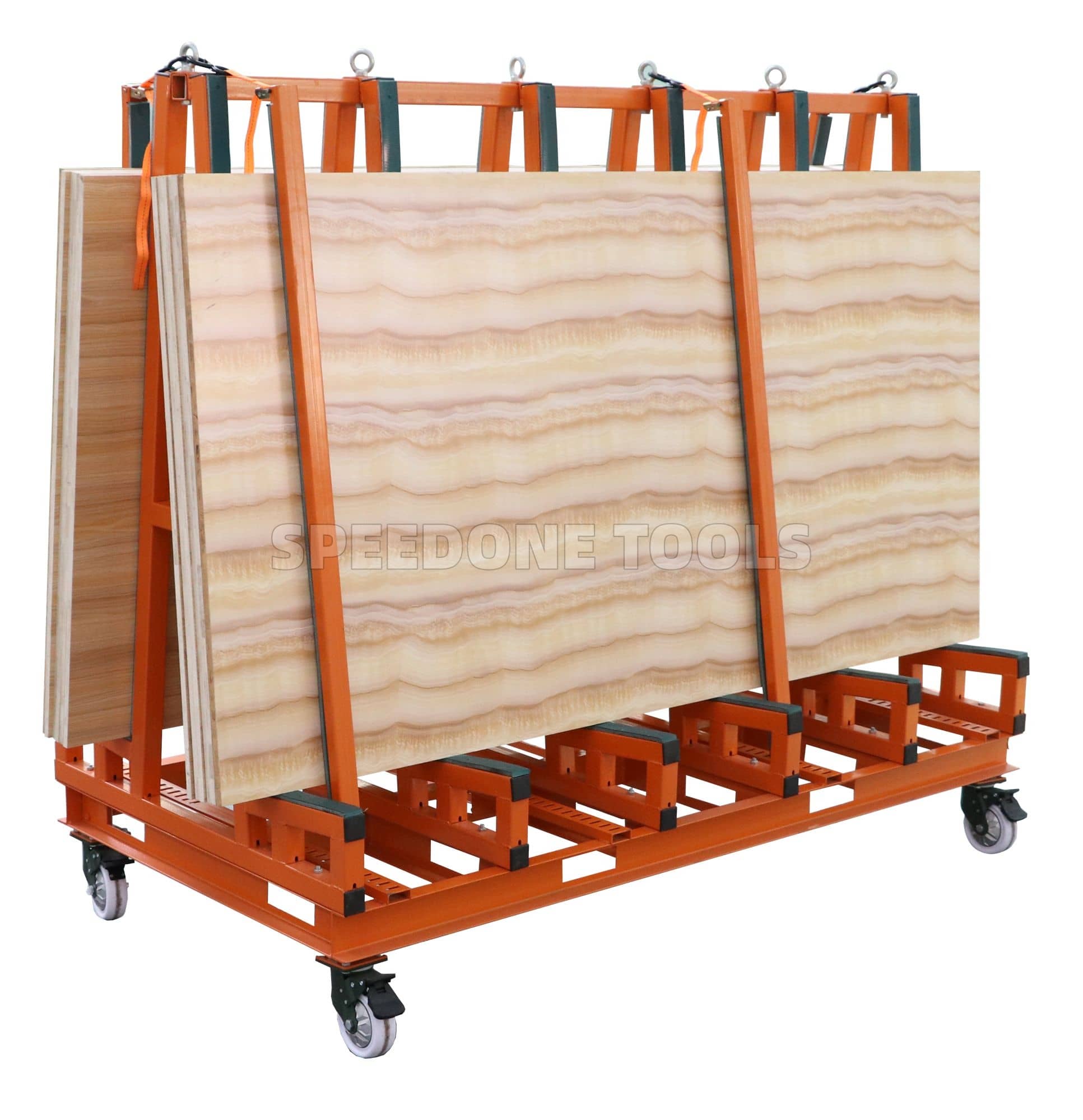 🏭 SPEEDONE DBYS-A Pro Slab Transport Cart | Elevated A-Frame Design ...