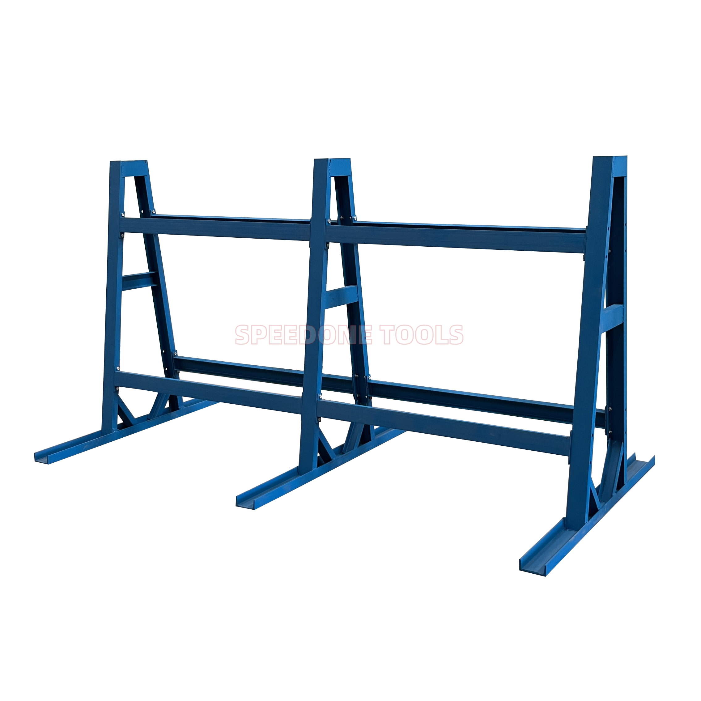 AJ-CA Triple A-Frame Quartz Slab Rack | Engineered Stone Storage System