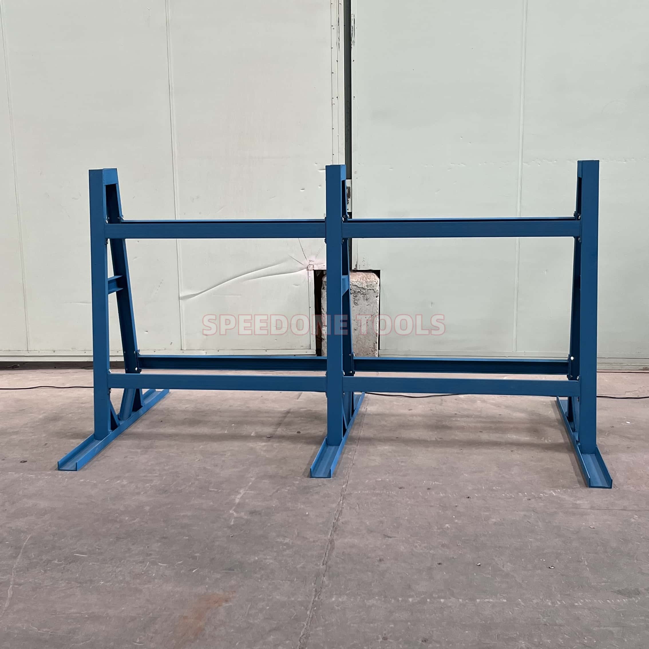 AJ-CA Triple A-Frame Quartz Slab Rack | Engineered Stone Storage System