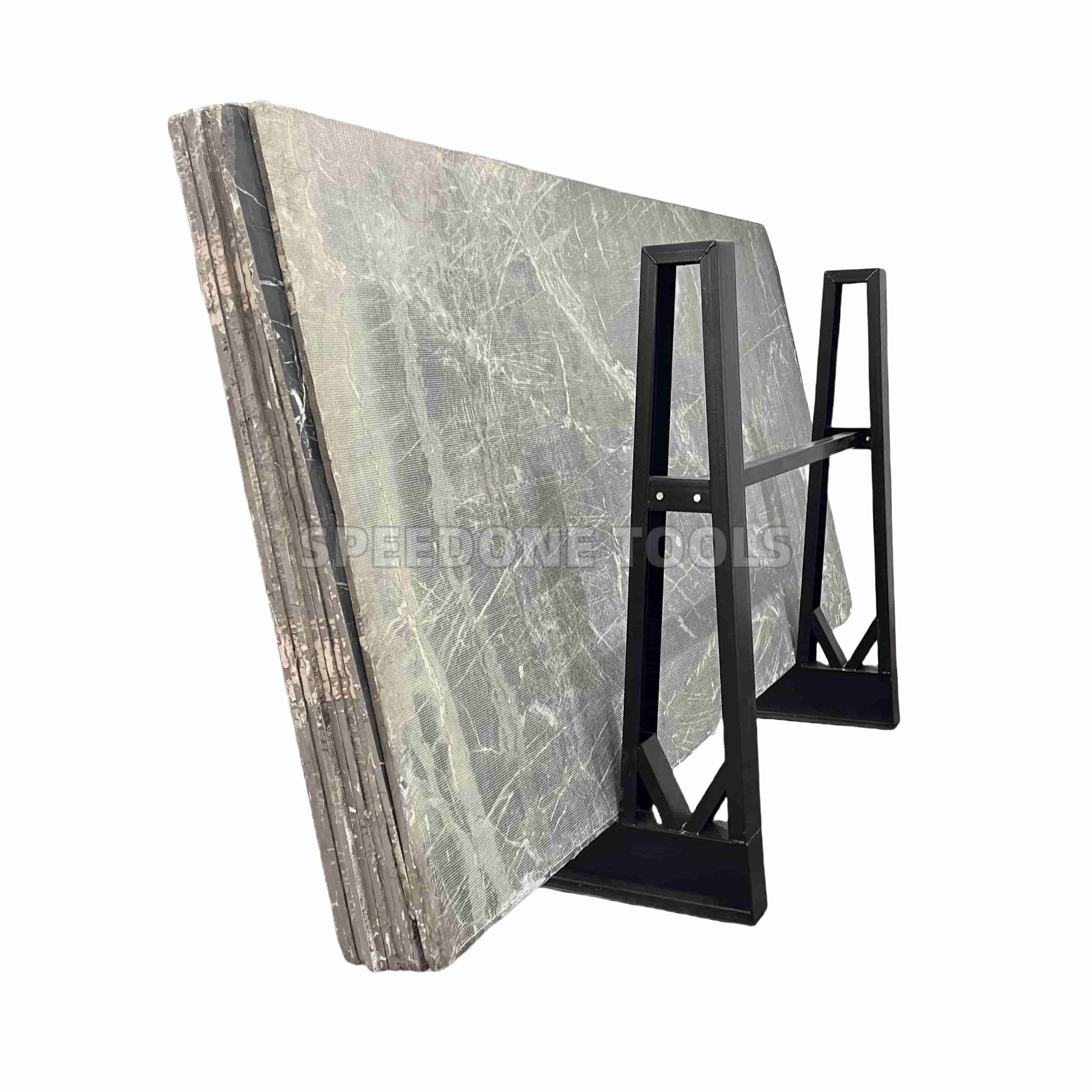 AJ-H Single-Sided H-Steel A-Frame Rack With T-Top Poles | Adjustable ...