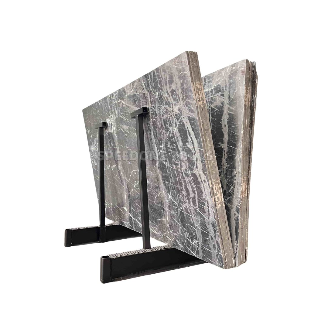 AJ-H Single-Sided H-Steel A-Frame Rack With T-Top Poles | Adjustable ...