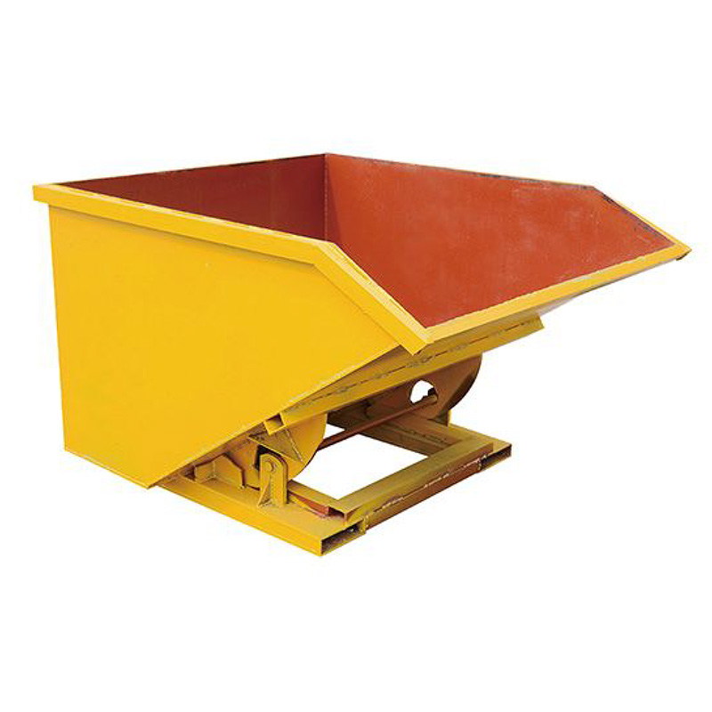Self Dumping Forklift Bucket For Automatic Material Discharge | Heavy ...