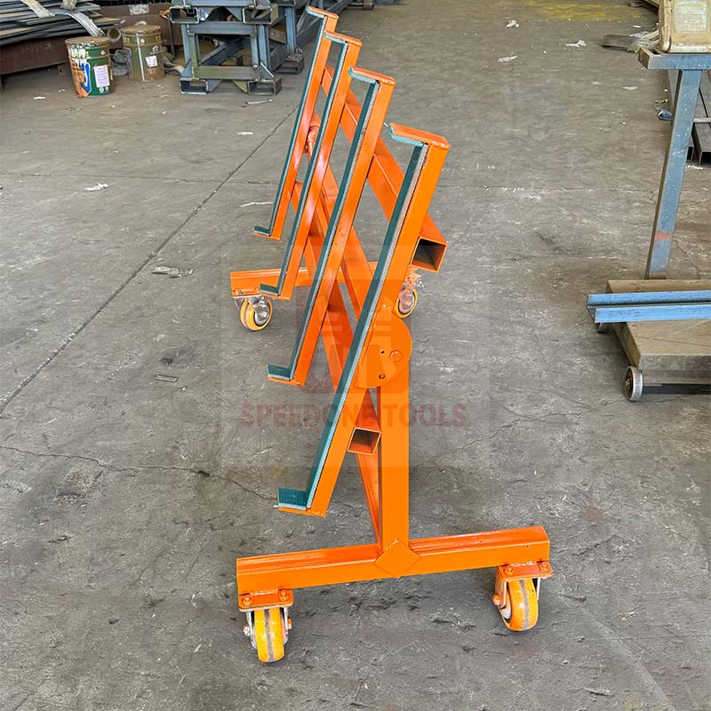 Tilting Stone Slab Transport Cart, Granite Slab Cart.