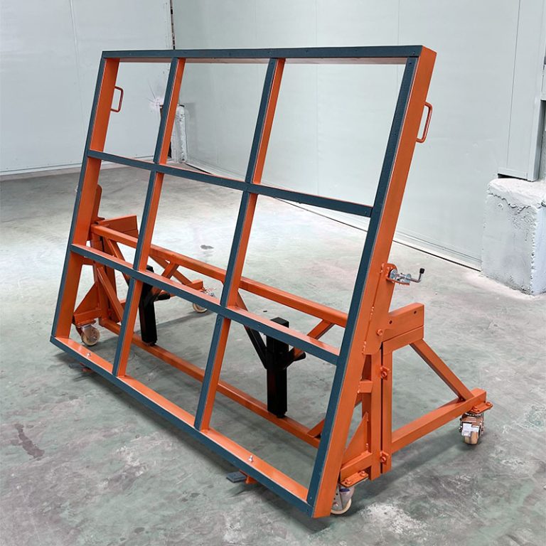 Granite Slab Transport Cart With Rubber