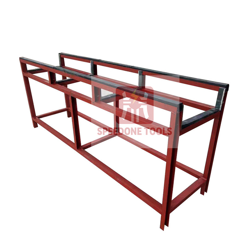 Marble Steel Work Table For Stone Processing: High-Low Style, Arc Slab ...