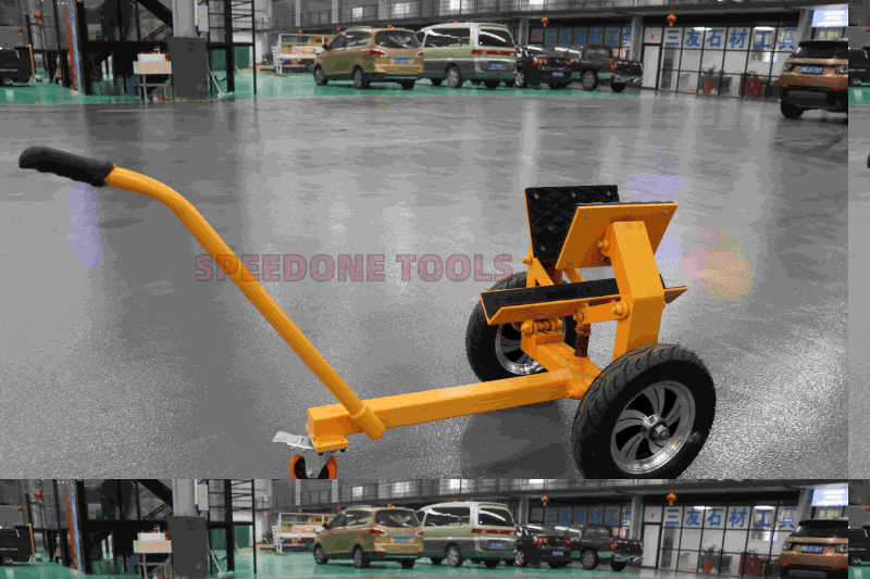 Self-Locking Trolley – Effortless Panel & Sheet Material Transport