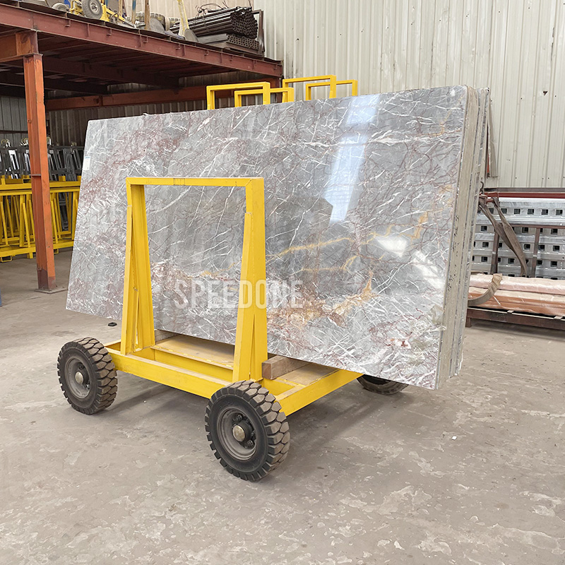 Electric Stone Slab Transporter For Granite & Marble Bundles | Speedone