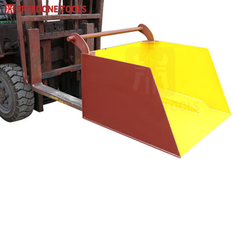 Forklift Bucket Attachment For Construction Waste Handling | Heavy Duty ...