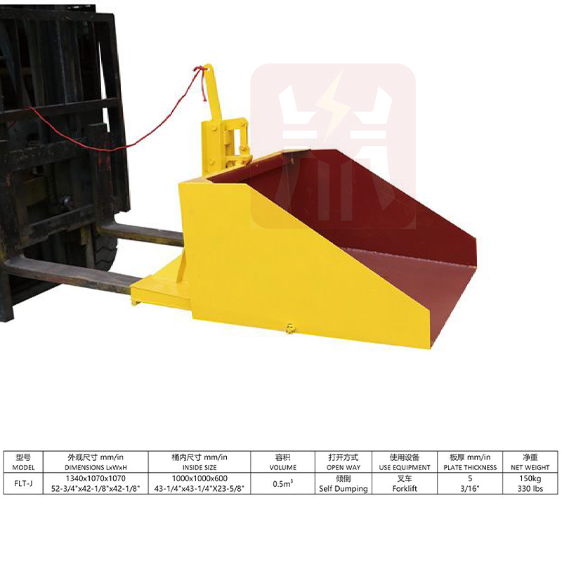 Forklift Bucket For Loading Soil And Bulk Materials | Heavy Duty ...