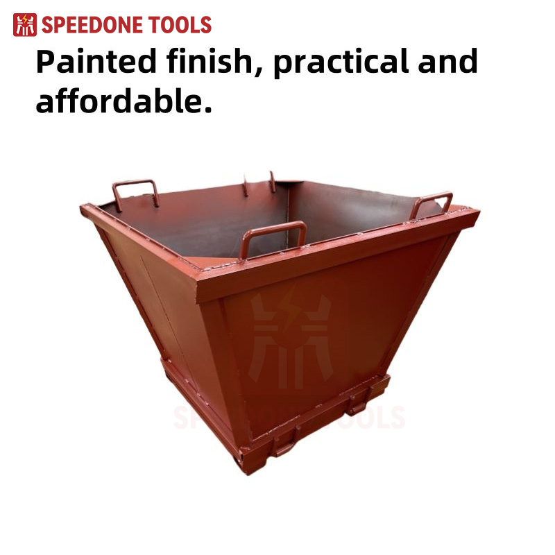 2 Cubic Meter Steel Dumping Hopper Heavy Duty | Speedone