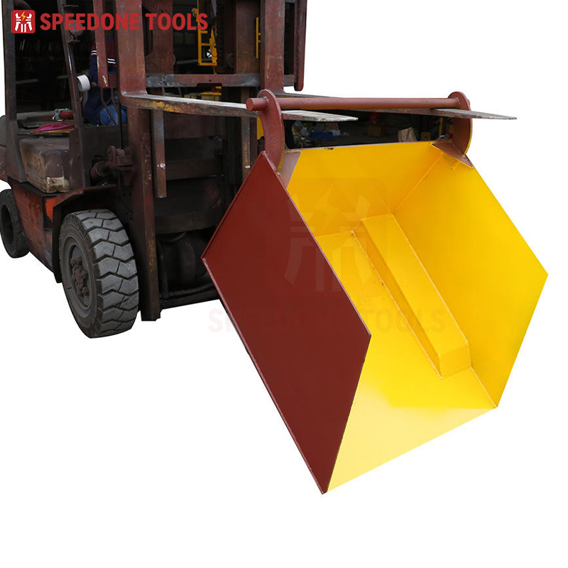 Forklift Bucket Attachment For Construction Waste Handling | Heavy Duty ...